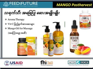 Introduction to Mango Value Added Products Myanmar.pptx