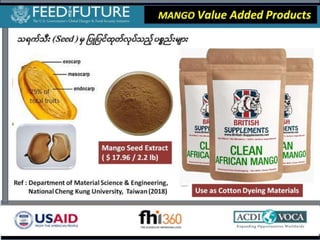 Introduction to Mango Value Added Products Myanmar.pptx