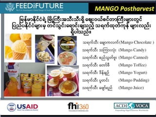 Introduction to Mango Value Added Products Myanmar.pptx
