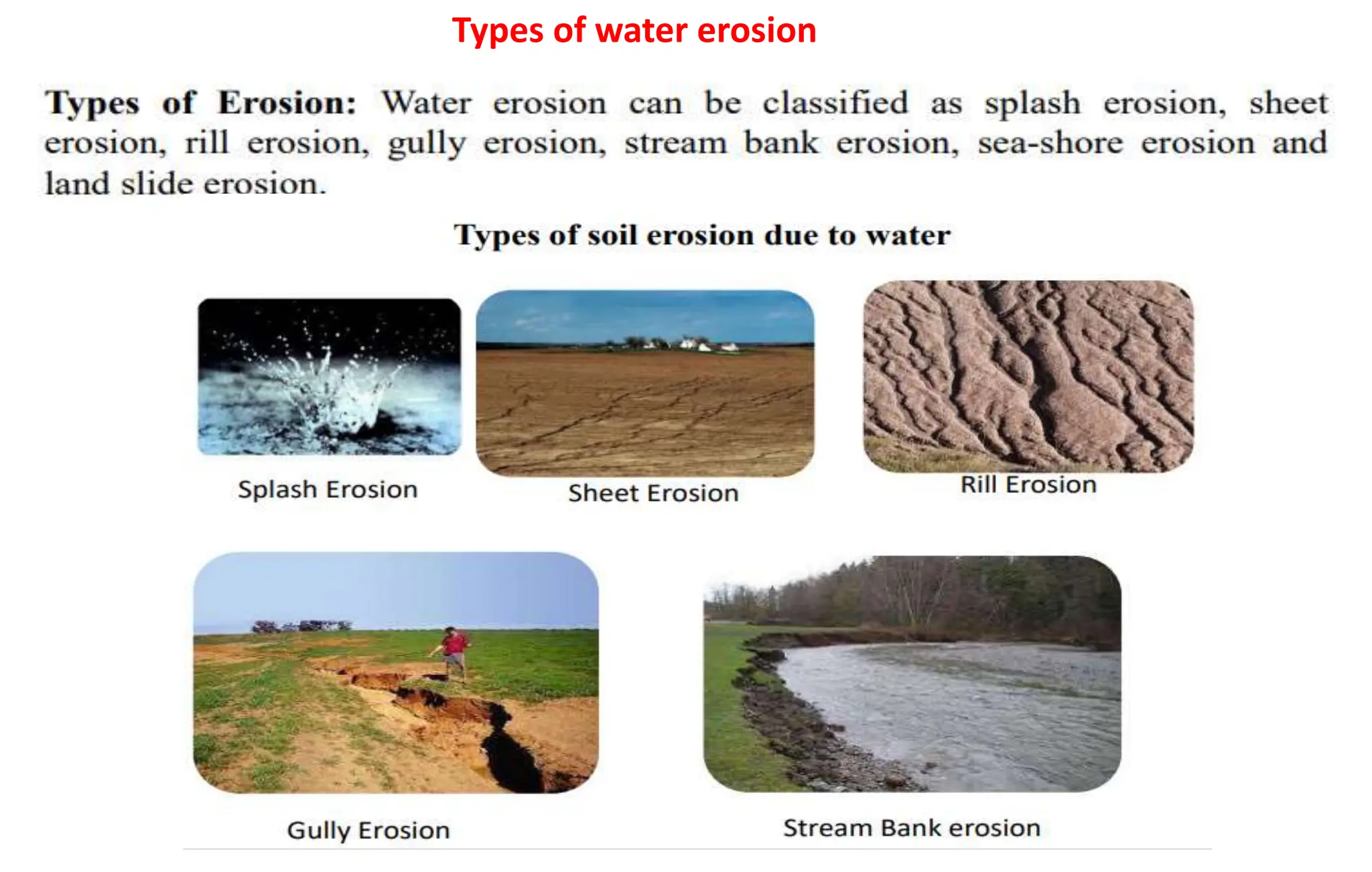 2. Soil erosion, causes and classification of soil erosion | PPTX