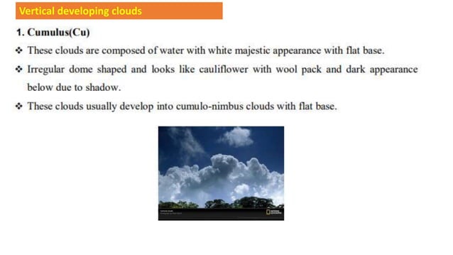 2. Condesation, condensation nuclei, clouds | PPT