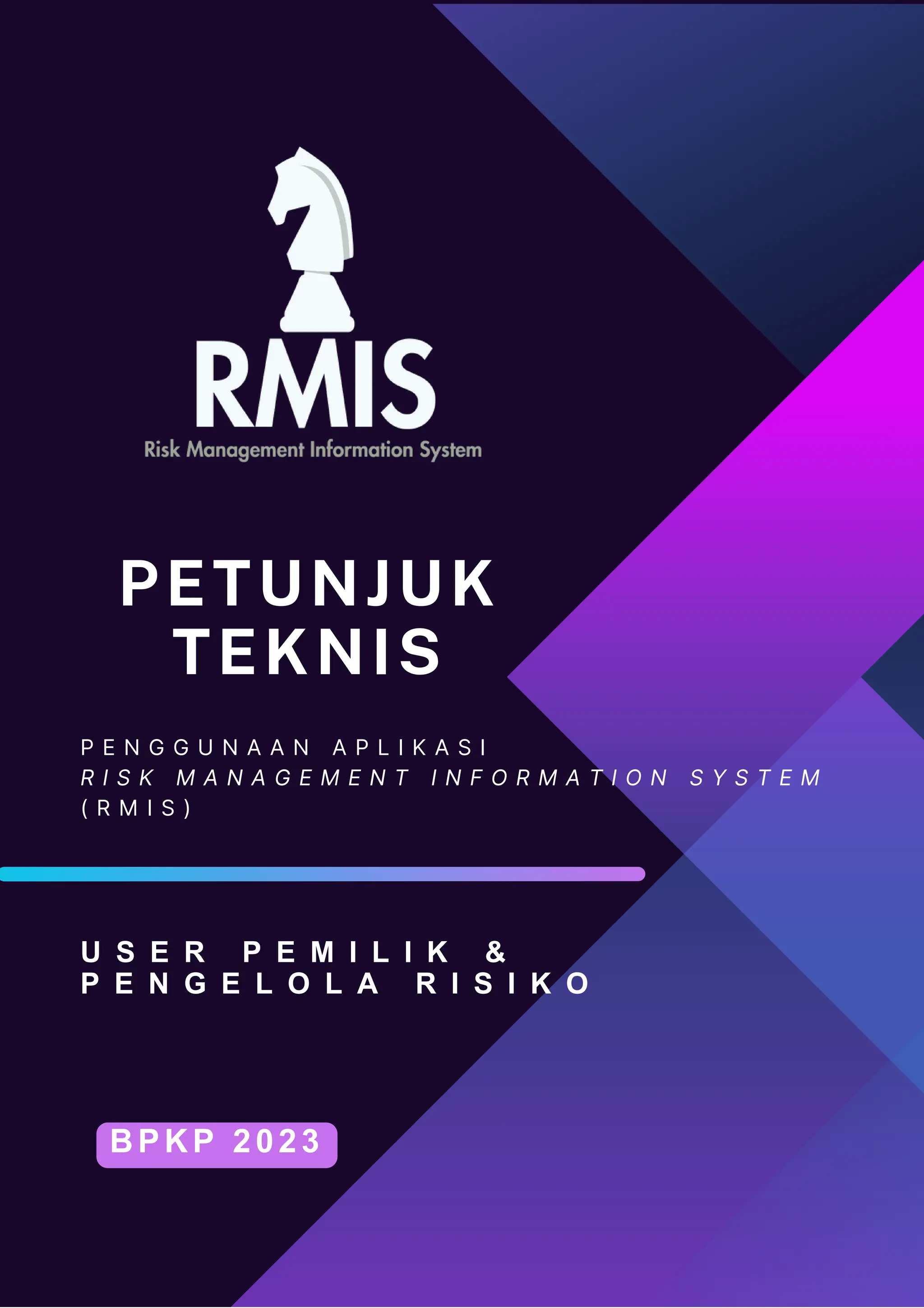 2. User Manual RMIS - Pemilik & Pengelola Risiko.pdf
