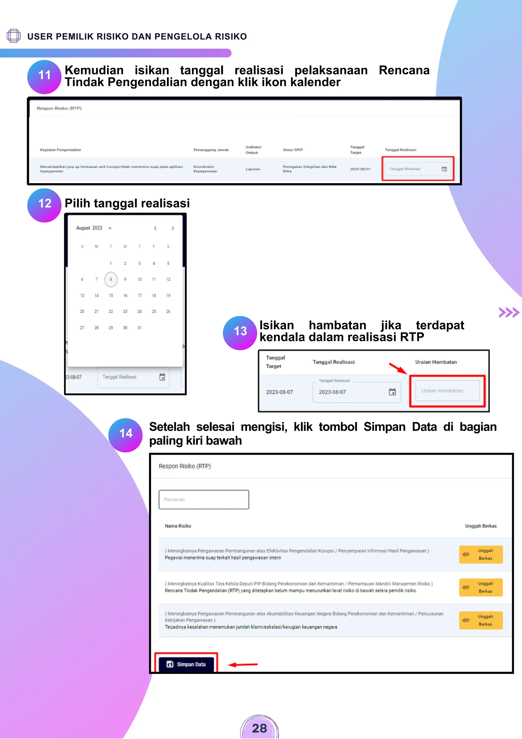 2. User Manual RMIS - Pemilik & Pengelola Risiko.pdf