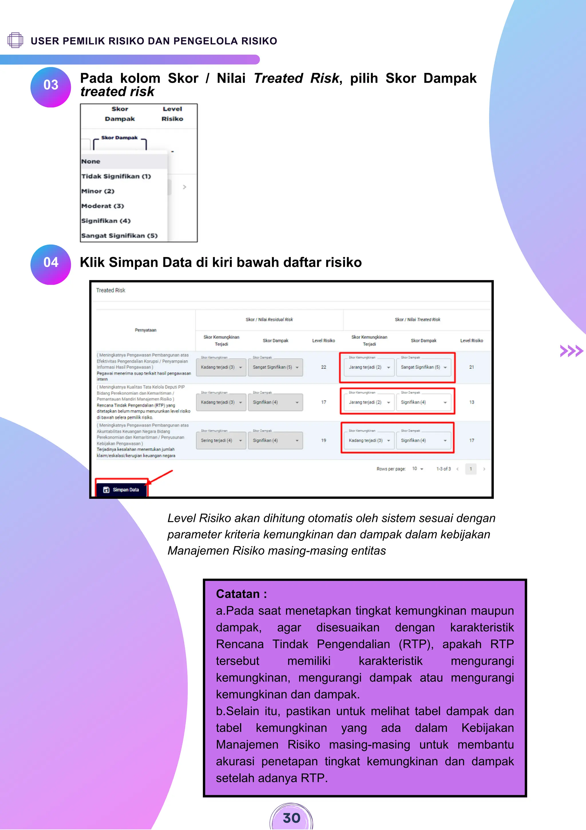2. User Manual RMIS - Pemilik & Pengelola Risiko.pdf