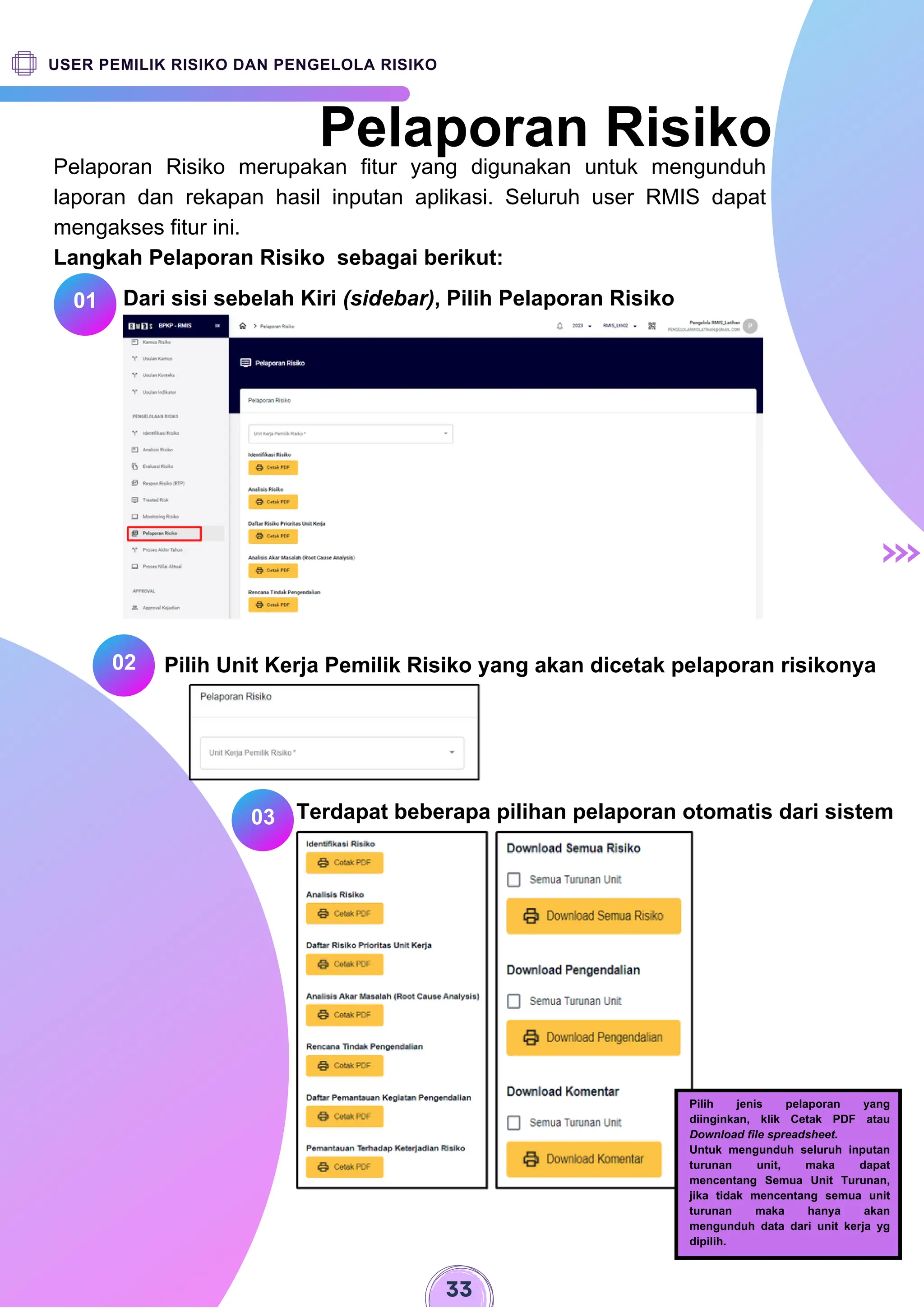 2. User Manual RMIS - Pemilik & Pengelola Risiko.pdf