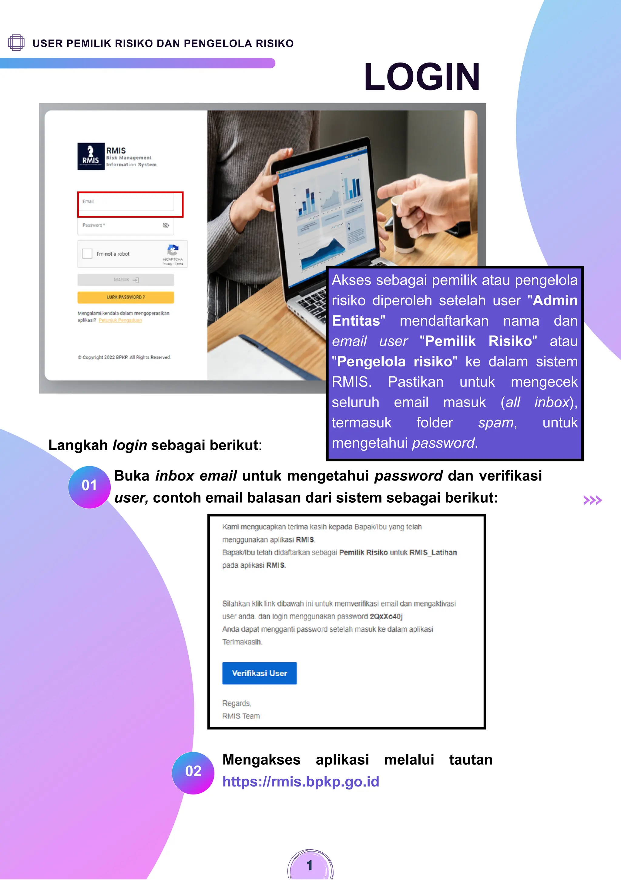 2. User Manual RMIS - Pemilik & Pengelola Risiko.pdf