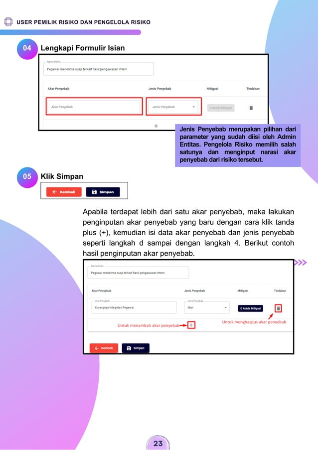 2. User Manual RMIS - Pemilik & Pengelola Risiko.pdf