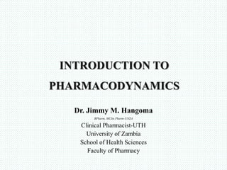2. PHARMACODYNAMICS hangoma.pptx pharmacology | PPTX