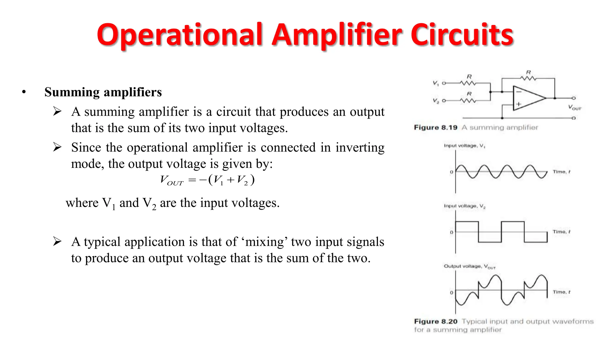 Operational amplifiers and oscillators notes | PPTX