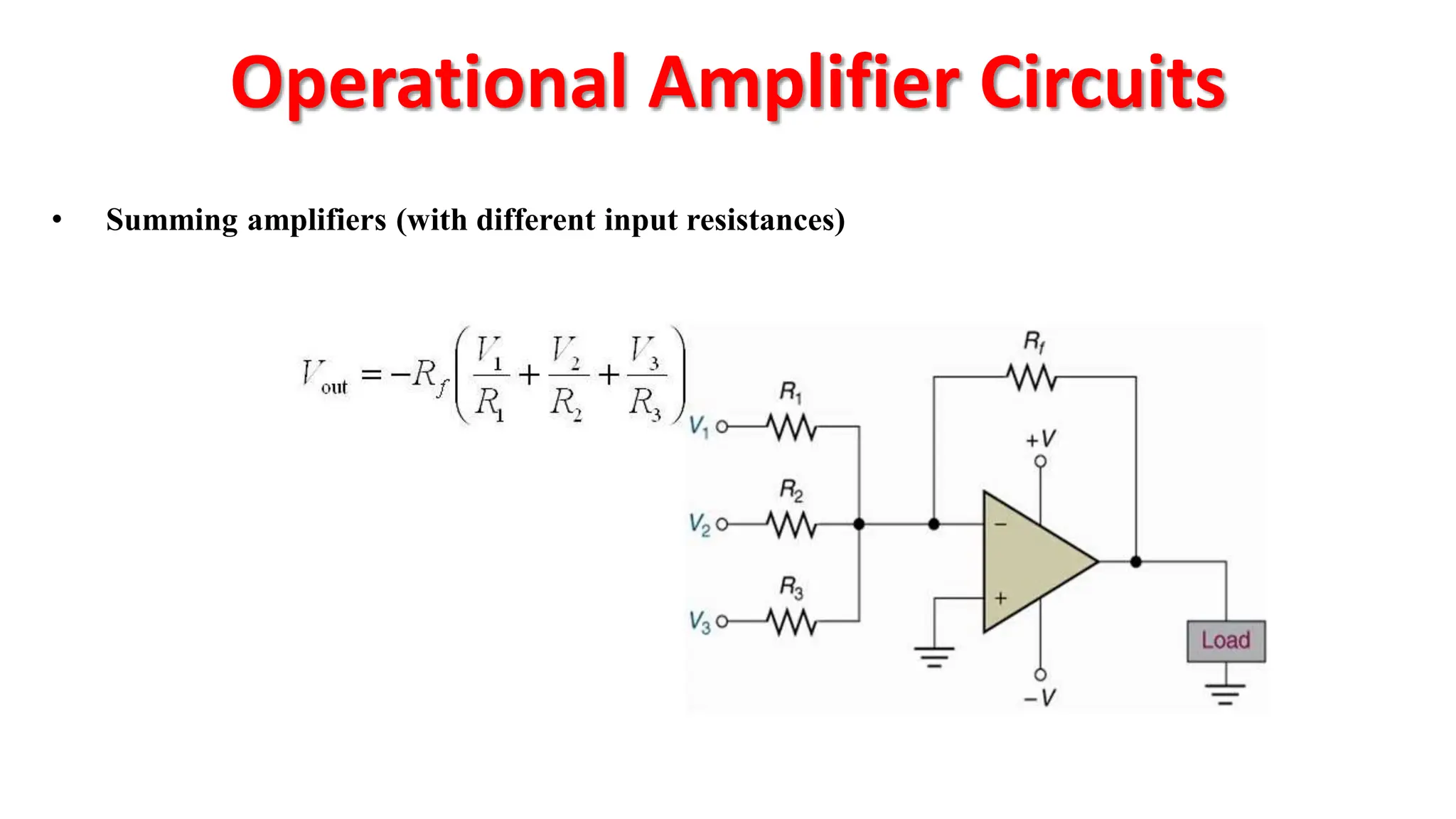 Operational amplifiers and oscillators notes | PPTX