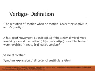 2. Vertigo Diagnosis Management_Short version.pptx