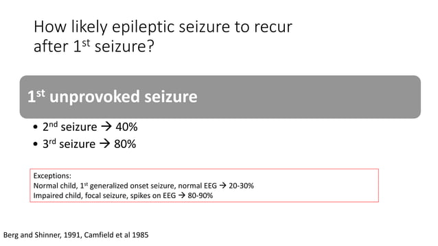2. Early Diagnosis & Early Management of Pediatric Symptomatic Seizure ...