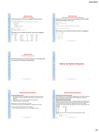 Statistical Analysis Using SAS Package Program | PDF