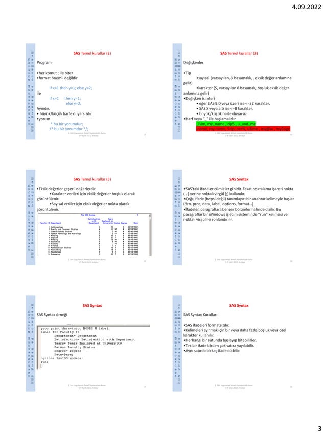 Statistical Analysis Using SAS Package Program | PDF