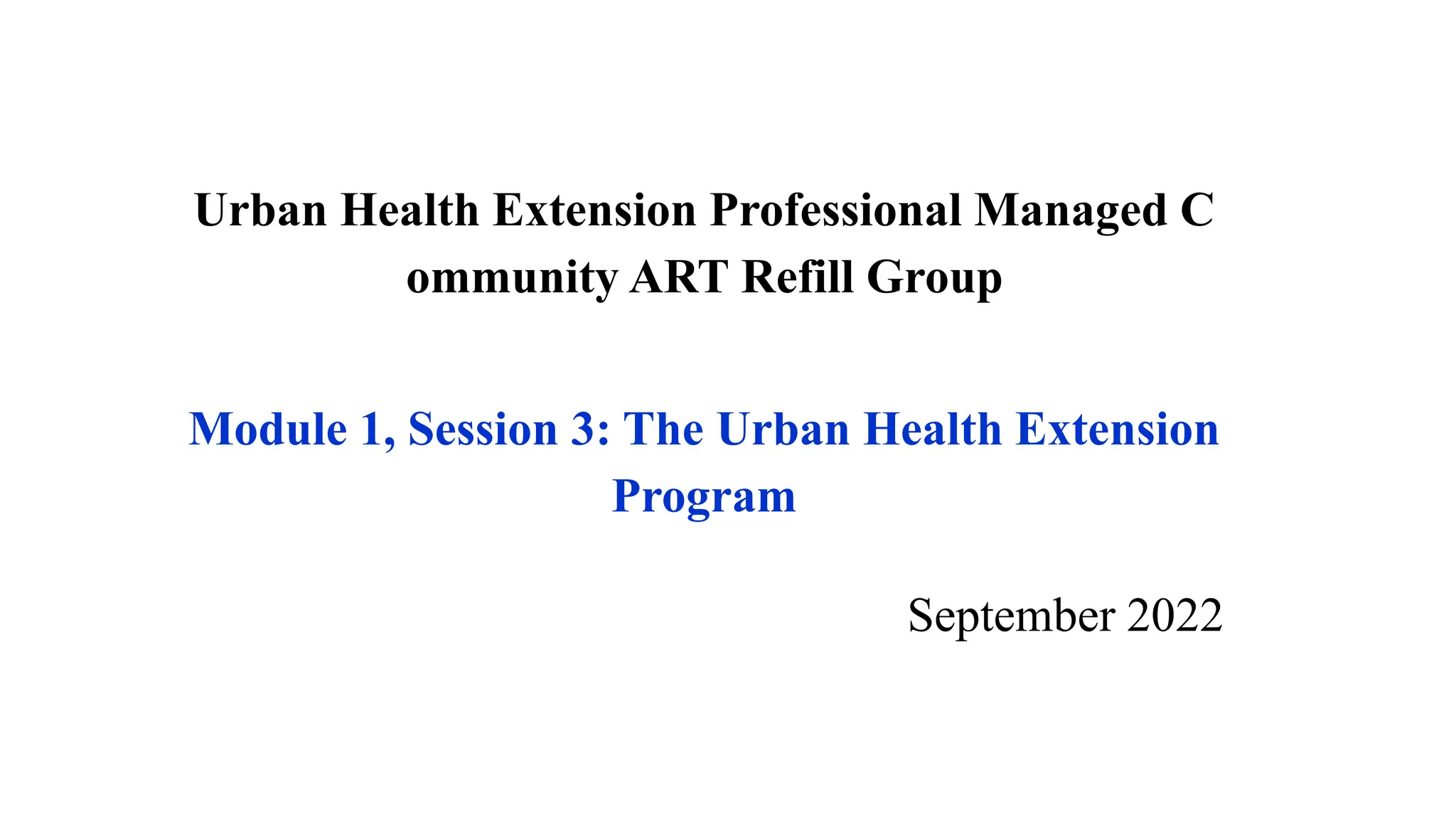 2. Urban Health Extension Providers in Ethiopia x.pptx