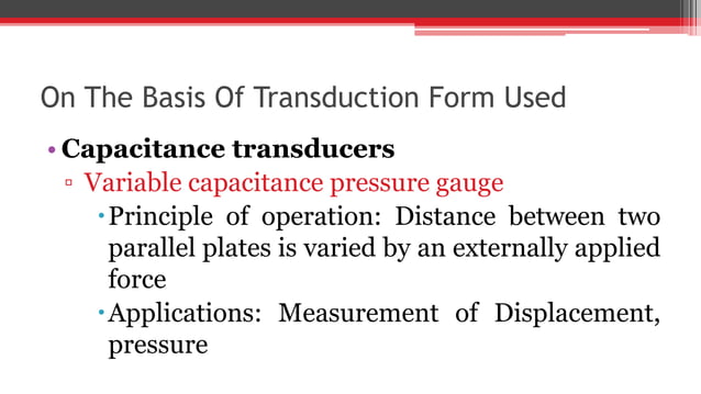 2. Transducers and its types .ppt | Physics | Science