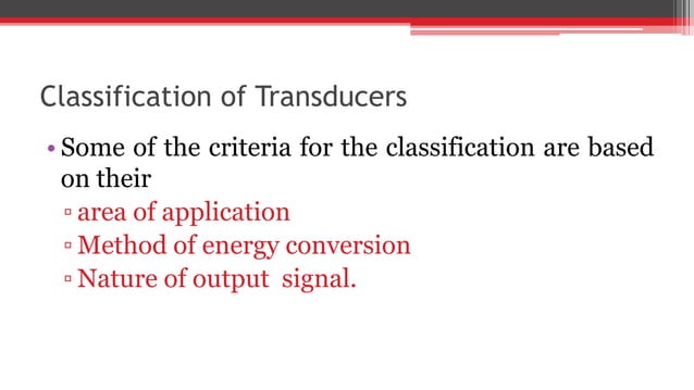 2. Transducers and its types .ppt | Physics | Science
