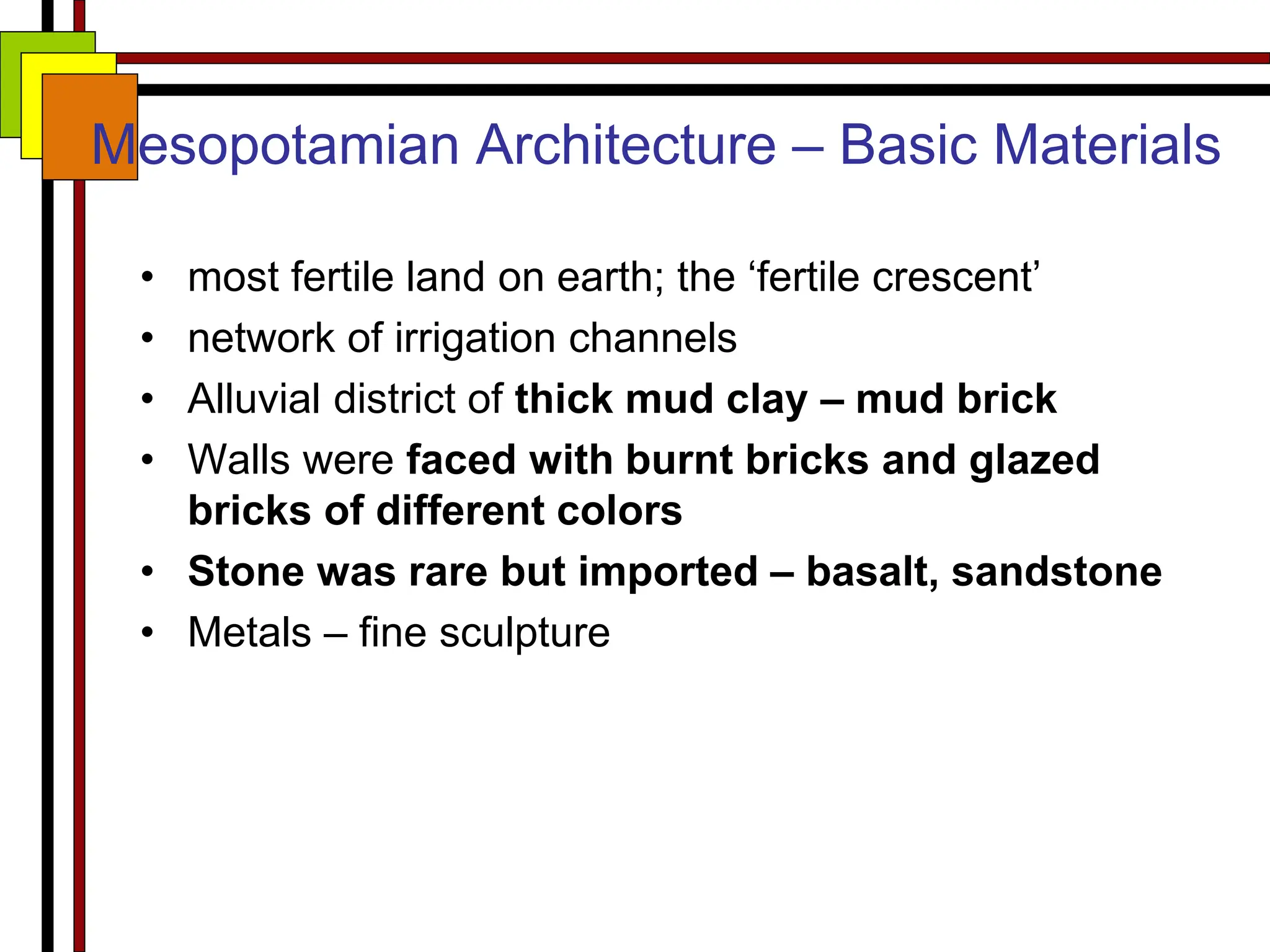 Chapter 2 Mesopotamia History of Urban Planning | PPT