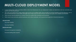 CLOUD DEPLOYMENT MODELS IN CLOUD COMPUTING | PDF