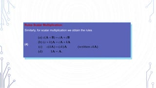 2. Introduction to Matrices, Matrix Multiplication, Laws of Transposition, Some Special Matrices ...