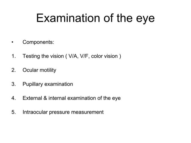 History and Physical EXAMINATION OF THE EYE.pdf