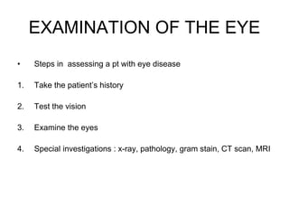 History and Physical EXAMINATION OF THE EYE.pdf