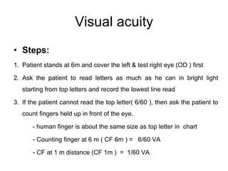 History and Physical EXAMINATION OF THE EYE.pdf