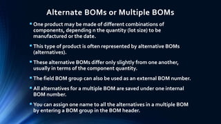 2.+BOM.pptx in this ppt bom of material is explained | PPT