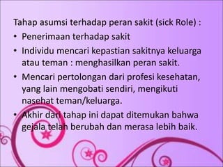 2. KONSEP SEHAT SAKIT pada kesehatan masyarakat | PPT