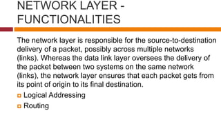 2. UNIT I-NETWORK MODELS for studying computer networks | PPT