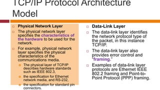 2. UNIT I-NETWORK MODELS for studying computer networks | PPT