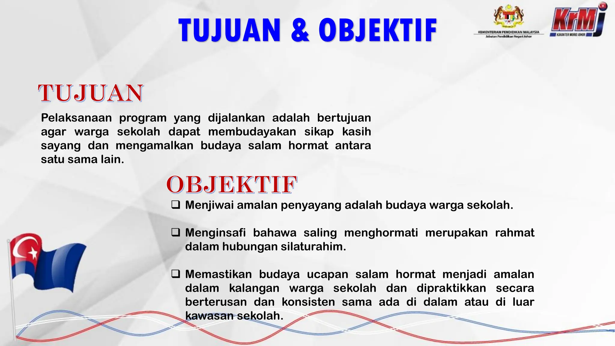 BUDAYA SALAM DAN SAPAAN KrMJ khas buat warga pendidik johor | PDF