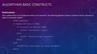 Algorithms, Structure Charts, Corrective and adaptive.ppsx