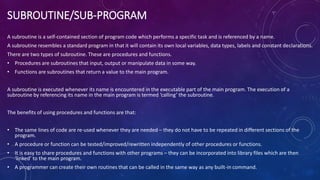 Algorithms, Structure Charts, Corrective and adaptive.ppsx