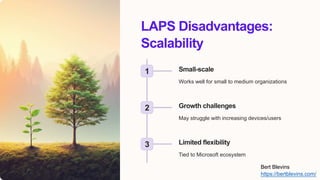 LAPS vs PAM Privileged Access Solutions - Executive Summary | PPTX