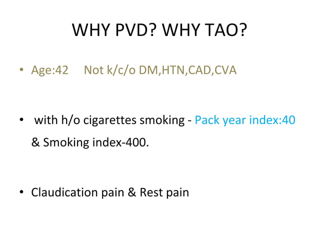 2.PVD-Lower Limb.pptx surgery presentation | PPT