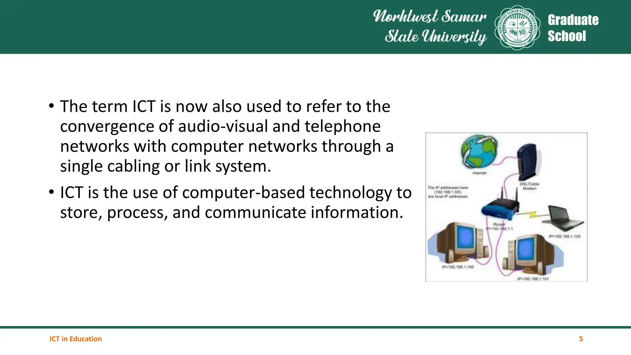 2. Lesson 1 - Introduction to ICT.pdf masters | PDF | Internet for ...