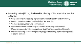 2. Lesson 1 - Introduction to ICT.pdf masters | PDF | Internet for ...