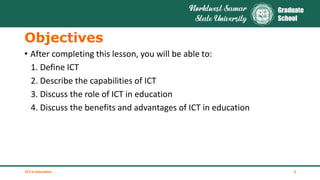 2. Lesson 1 - Introduction to ICT.pdf masters | PDF | Internet for ...