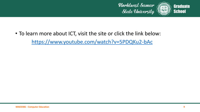 2. Lesson 1 - Introduction to ICT.pdf masters | PDF | Internet for ...
