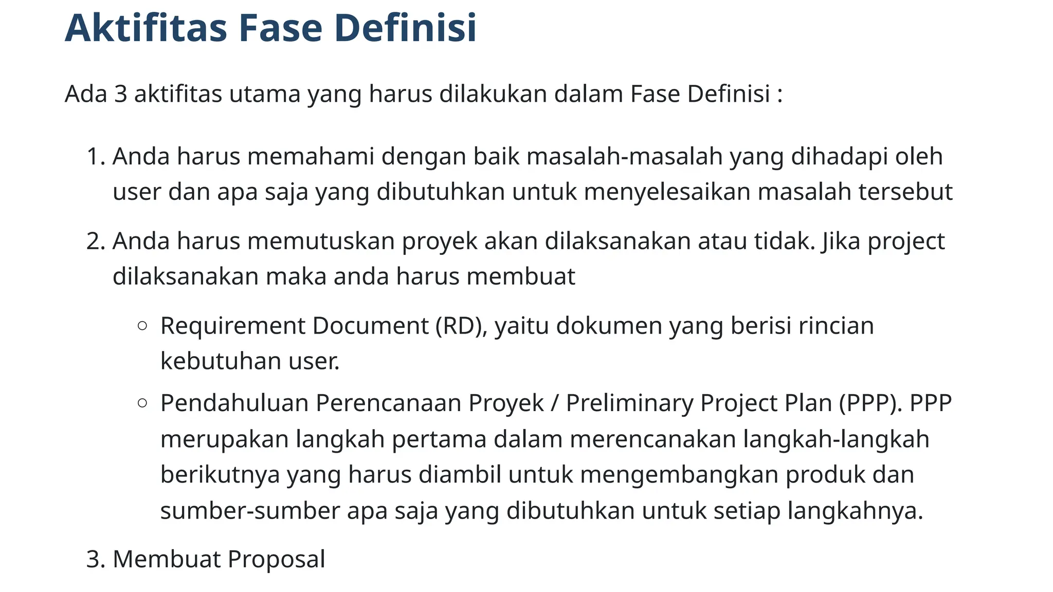 Materi Manajemen Project TI (Pertemuan 2) | PPT