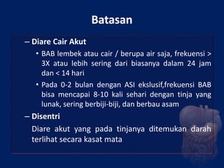 presentasi mengenai Diare akut dan disentri.pptx