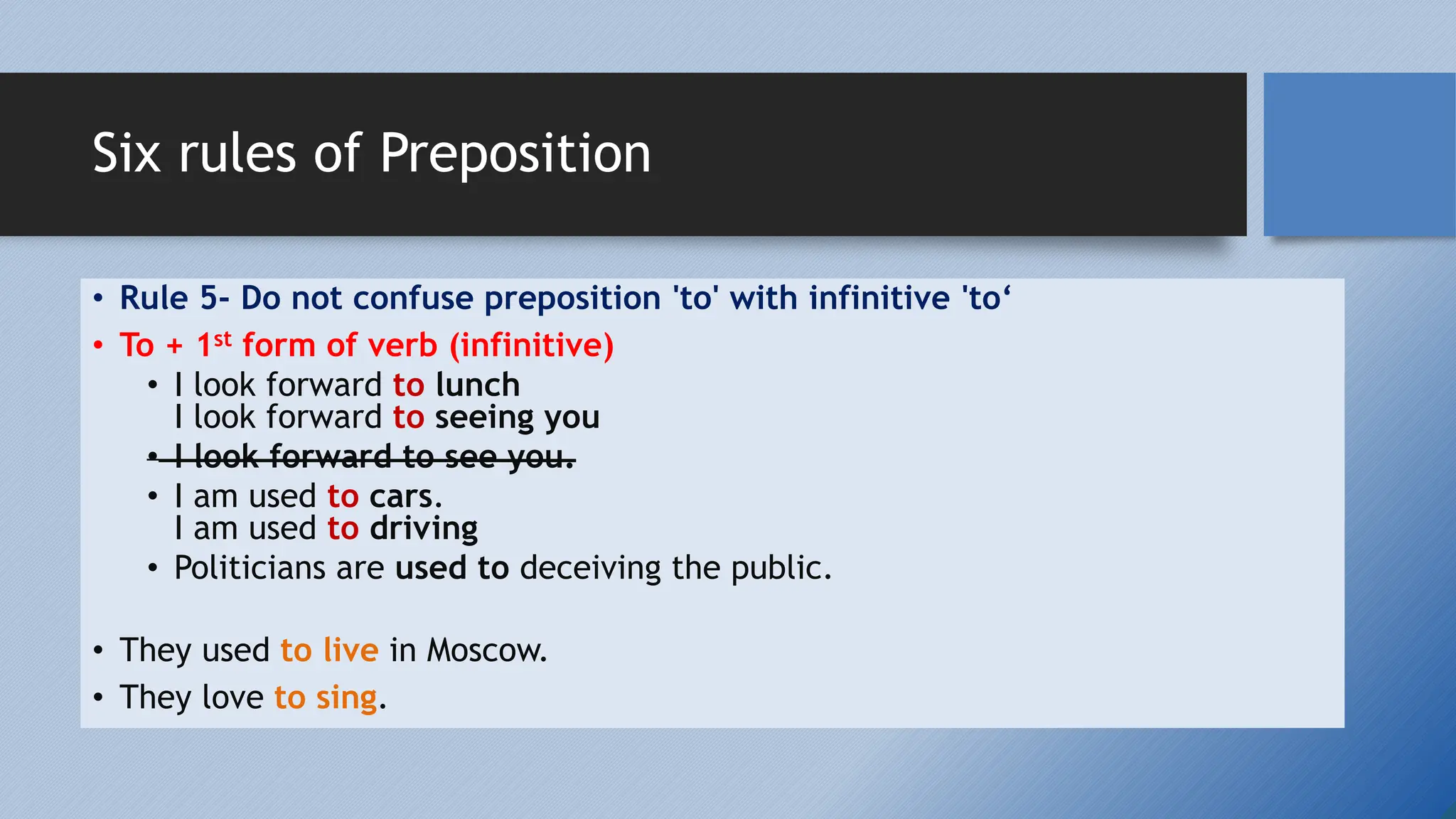 2. Prepositions English Grammar basic learning | PPTX
