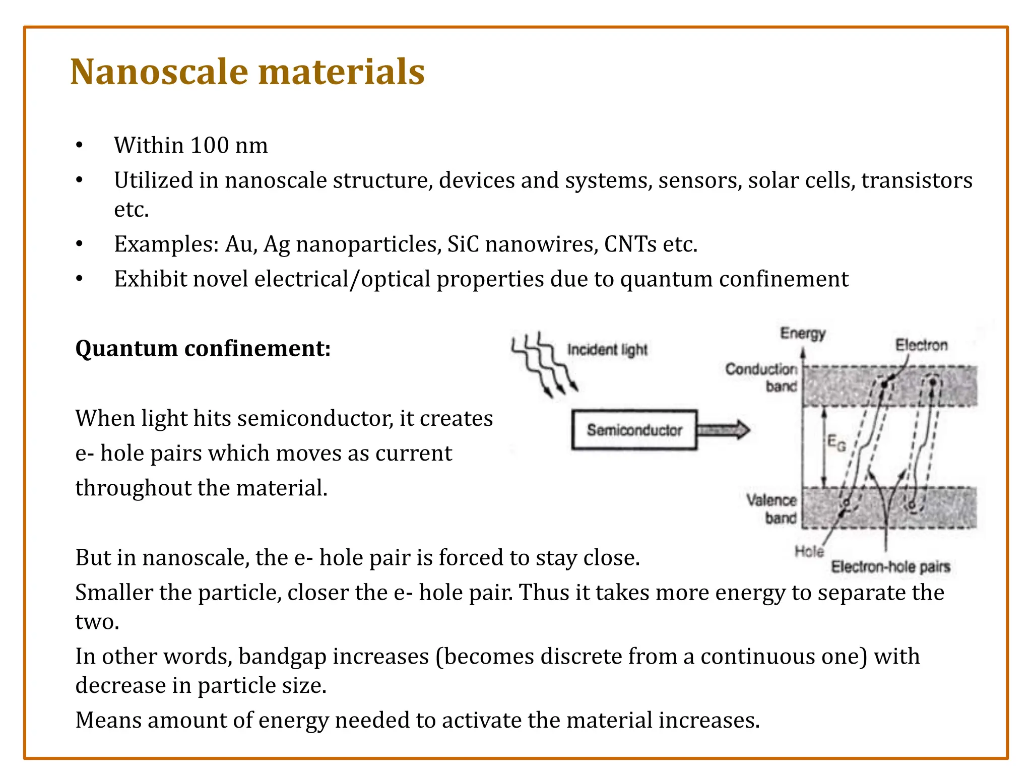 Nanomaterials and quantum confinement.pptx
