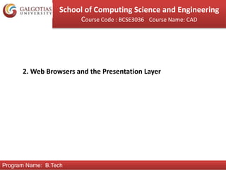 2. Web Browsers and the Presentation Layer.pptx