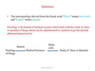 2. Posology - Copy.pptx -Pharmaceutics II | PPT