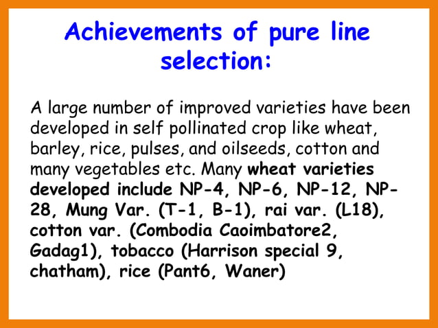 Breeding-methods of seed-crops ploointating | PDF | Agriculture ...