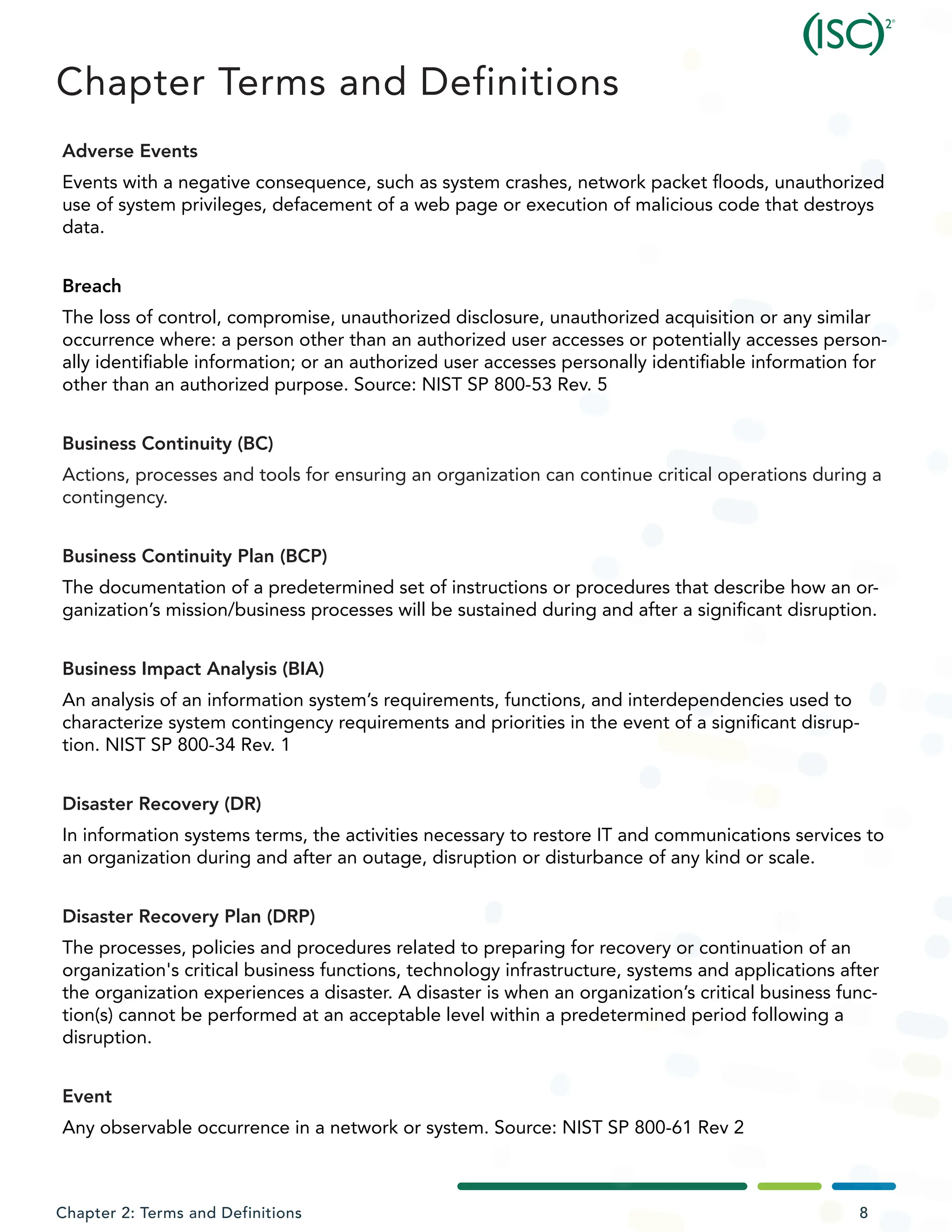 domain 2 for certified cybersecurity pfd | PDF
