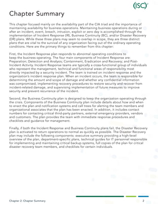 domain 2 for certified cybersecurity pfd | PDF