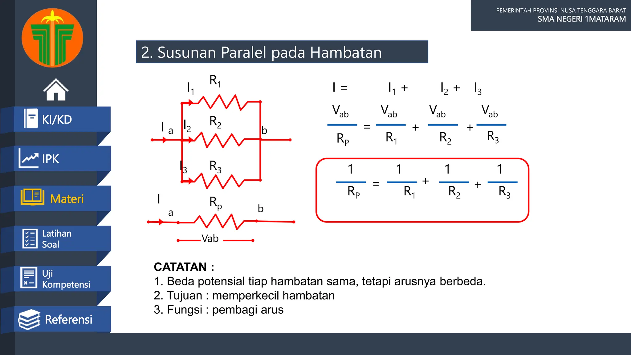 2. LISTRIK DINAMISI (RANGKAIAN RESISTOR DAN HUKUM KIRCHOFF).pptx
